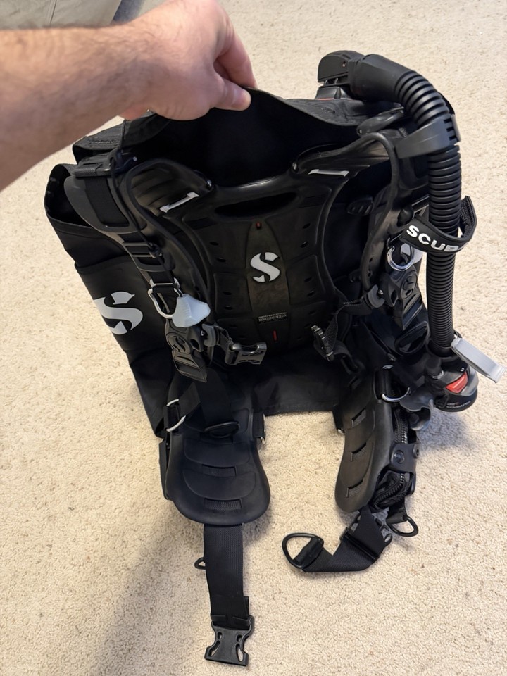 Scubapro Hydros Pro Buoyancy Compensator Device BCD Black Scuba Diving ...