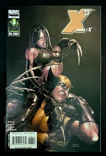 X-23: Target X #6 Hi-Grade Laura Kinney Vs. Wolverine Choi Cover Marvel ...