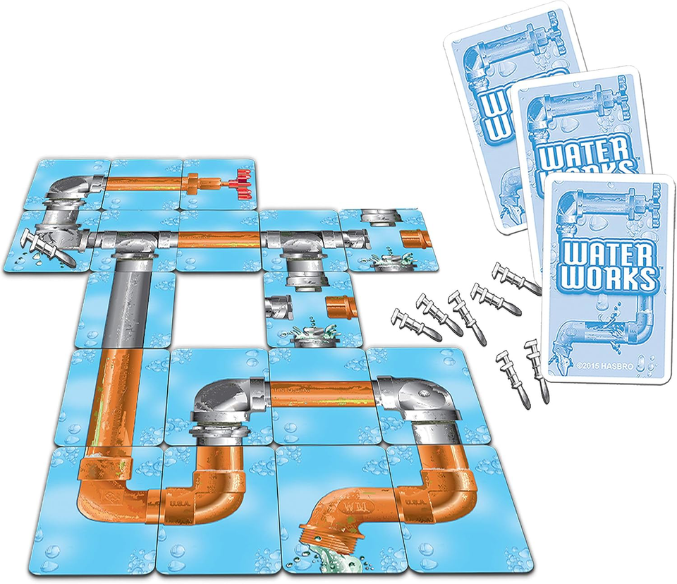 Winning Moves Classic Waterworks Leaky Pipe Card Game | eBay
