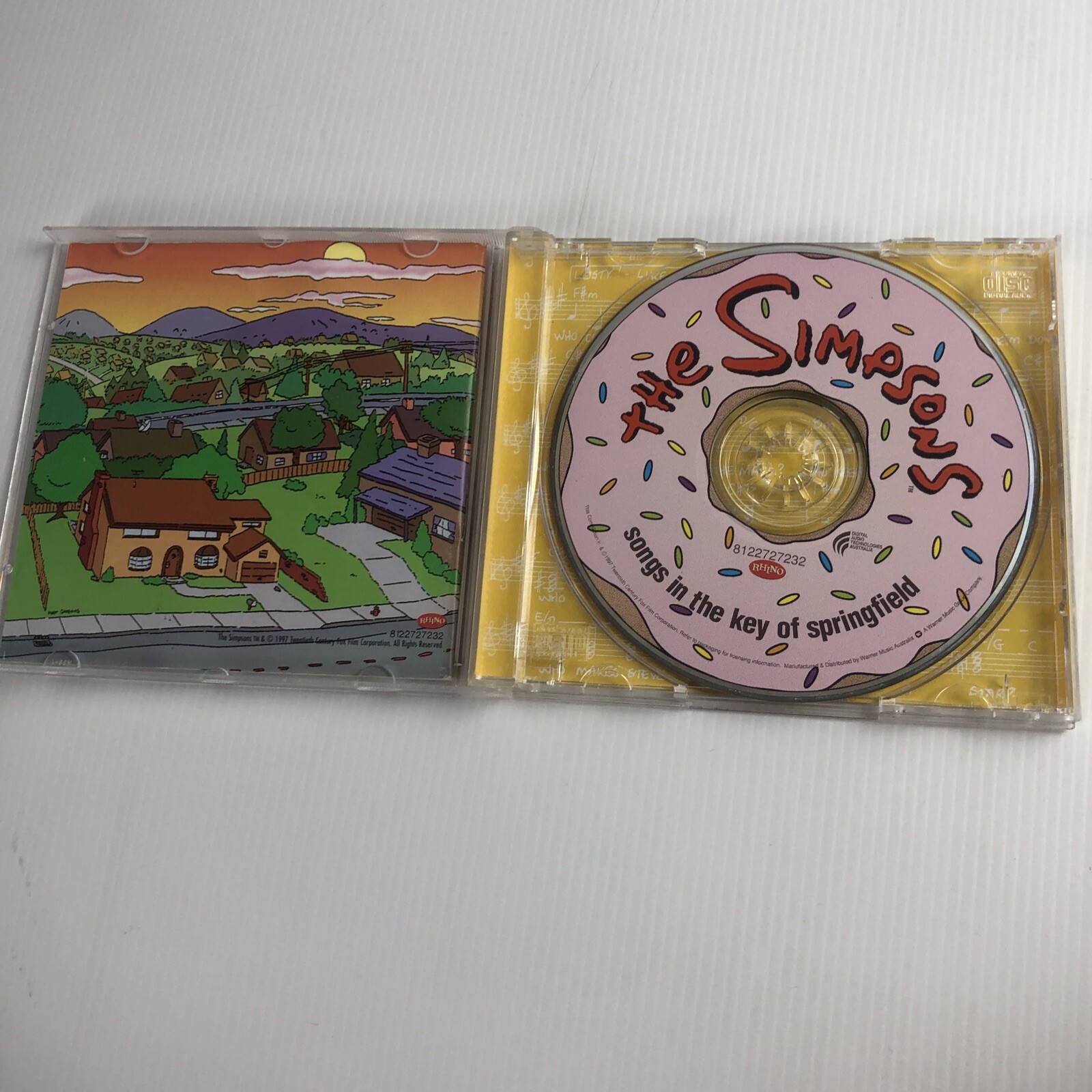 The Simpsons Songs in the Key of Springfield Music CD 1997 Free Post ...