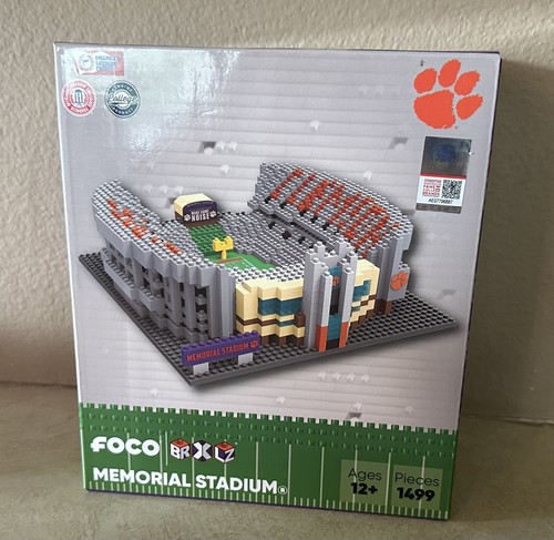 FOCO Clemson Tigers Memorial Stadium PZNC3DSTDCU 3488 pcs BRXLZ 3D ...