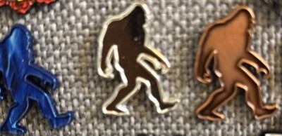 3 Bigfoot Pins | eBay