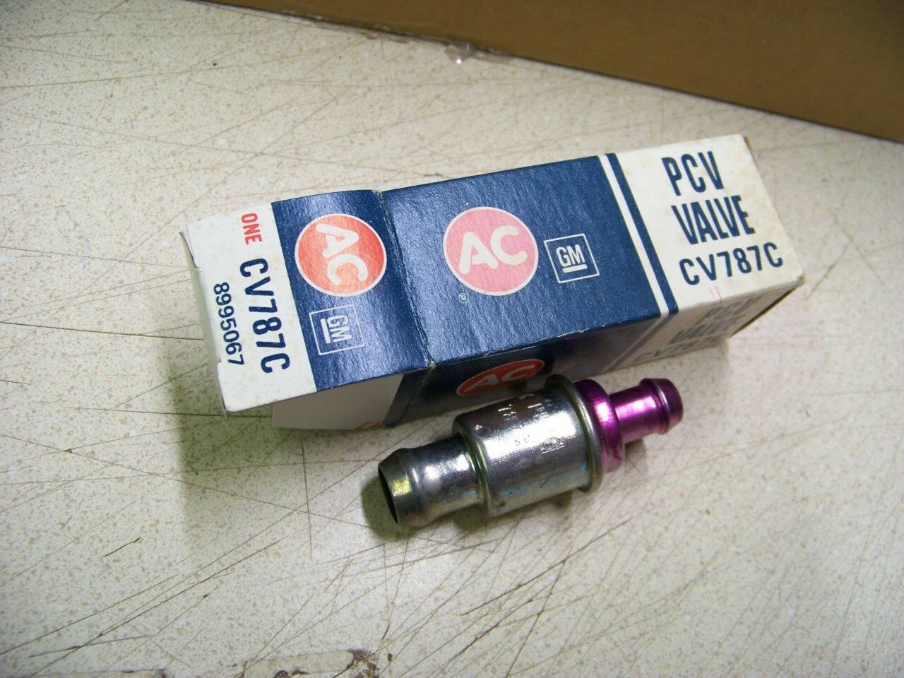 NOS GM PCV Valve CV787C 70 AMC Pontiac 76 LeMans 75 Ventura 77 78 79 ...