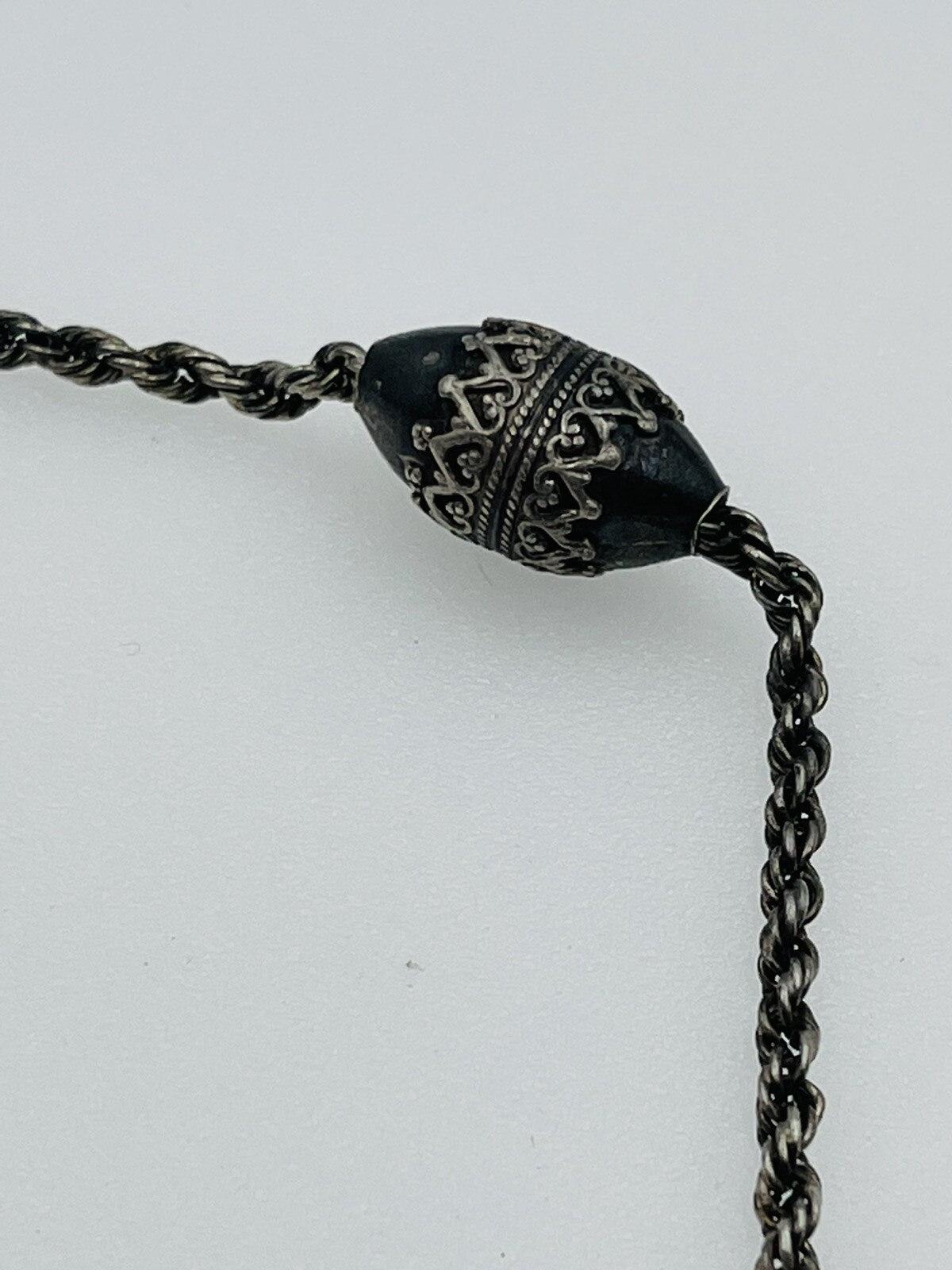 Antique Victorian Sterling Silver Slide Watch Fob Tas… - Gem