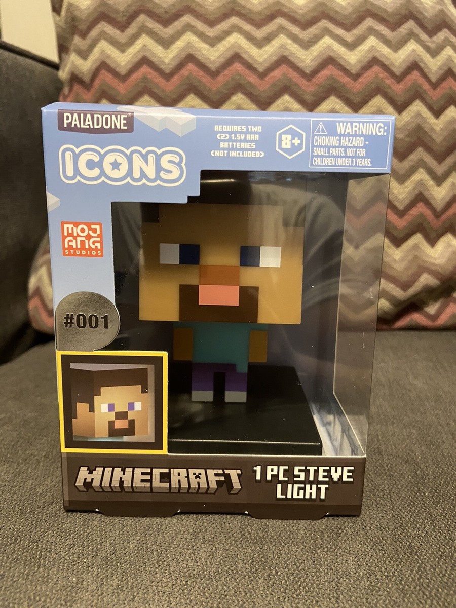 Minecraft Steve Icon Minecraft Steve Icon Light 3D Character Lamp