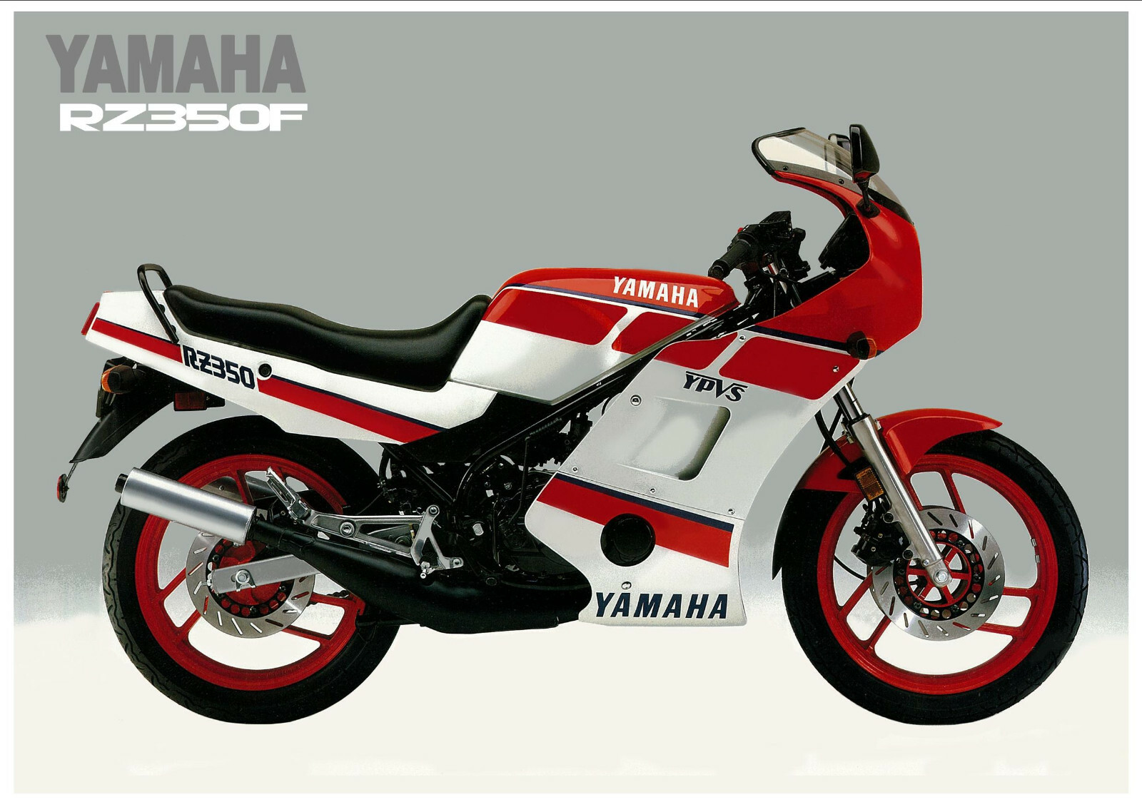 YAMAHA Poster RZ350 RZ350F 1985 1986 Suitable to Frame | eBay