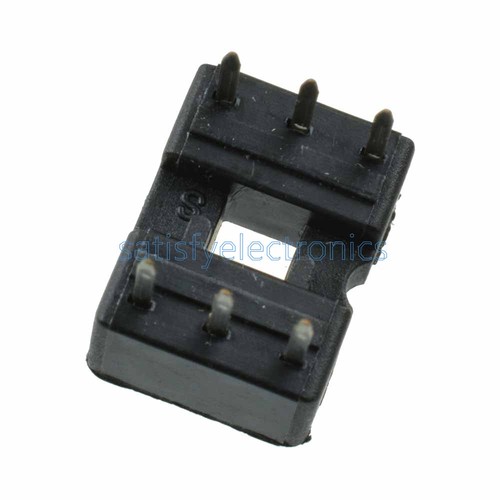 20PCS 6Pin IC Socket Adaptor PCB Solder Type DIP Socket 6p 6 pin 6-pin ...