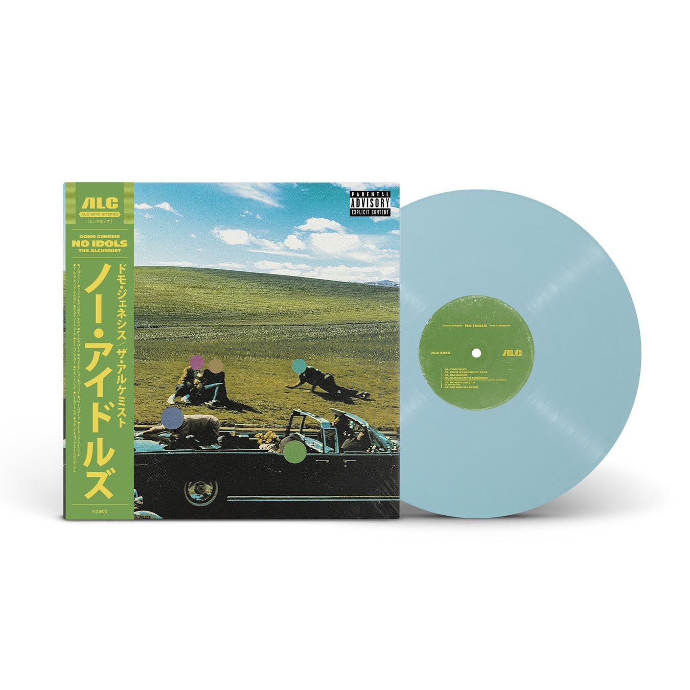 Domo Genesis & The Alchemist No Idols (LP - Blue Vinyl) - International ...