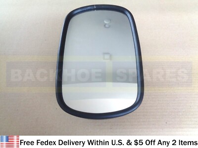 JCB PARTS - EXTERIOR MIRROR HEAD, CURVED GLASS (PART NO. 123/04970 334 ...