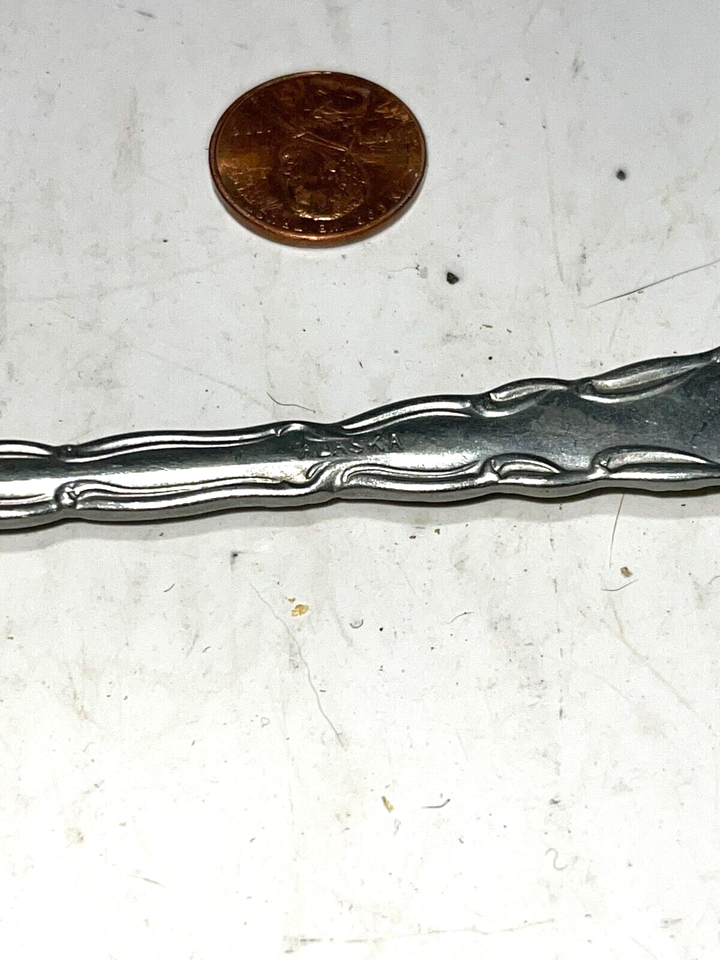 Antique Alaska Silverware Spoon 8" | eBay