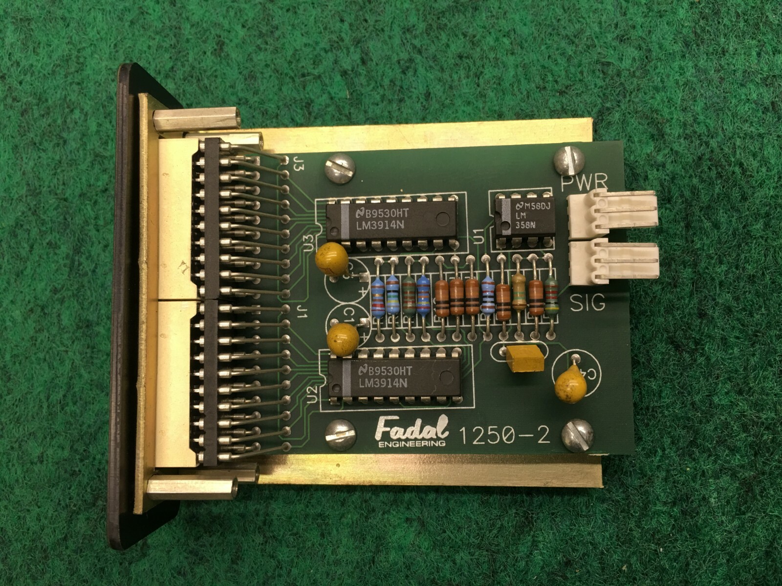 CLEAN!! Fadal 1250-2 Spindle Load Meter PCB-???? | eBay