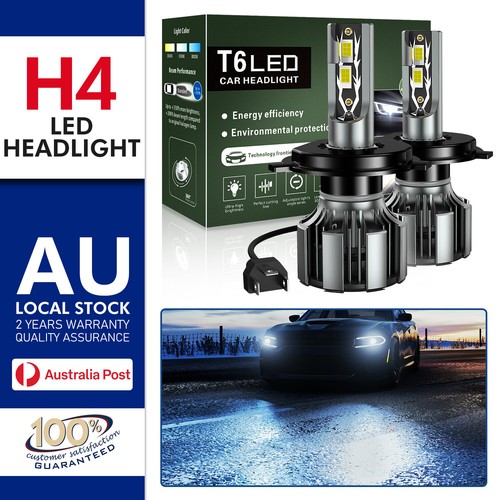 LED H4 HEADLIGHT Bulbs - Beam Angle: 360 Degrees - Placement: Left ...