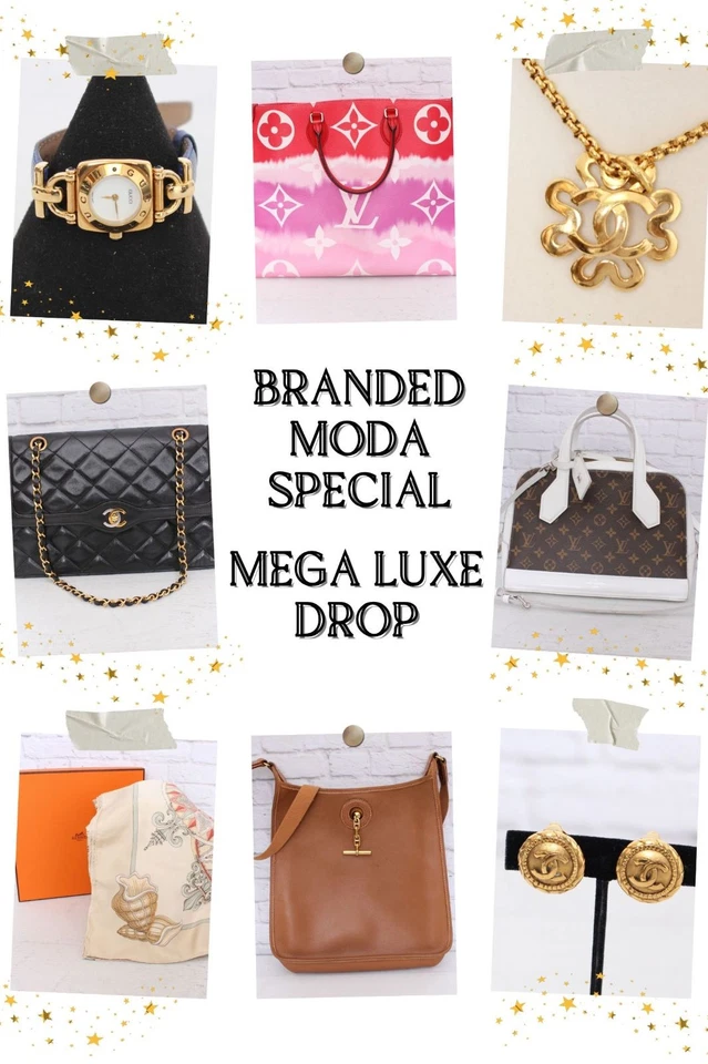 FIRST SHOW BACK - $1 STARTS Chanel, LV, Hermes Bags, Jewelry, Watches ...