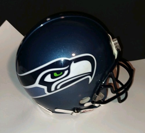 Authentic Riddell Seattle Seahawks Full-Size NFL Football Helmet Large ...