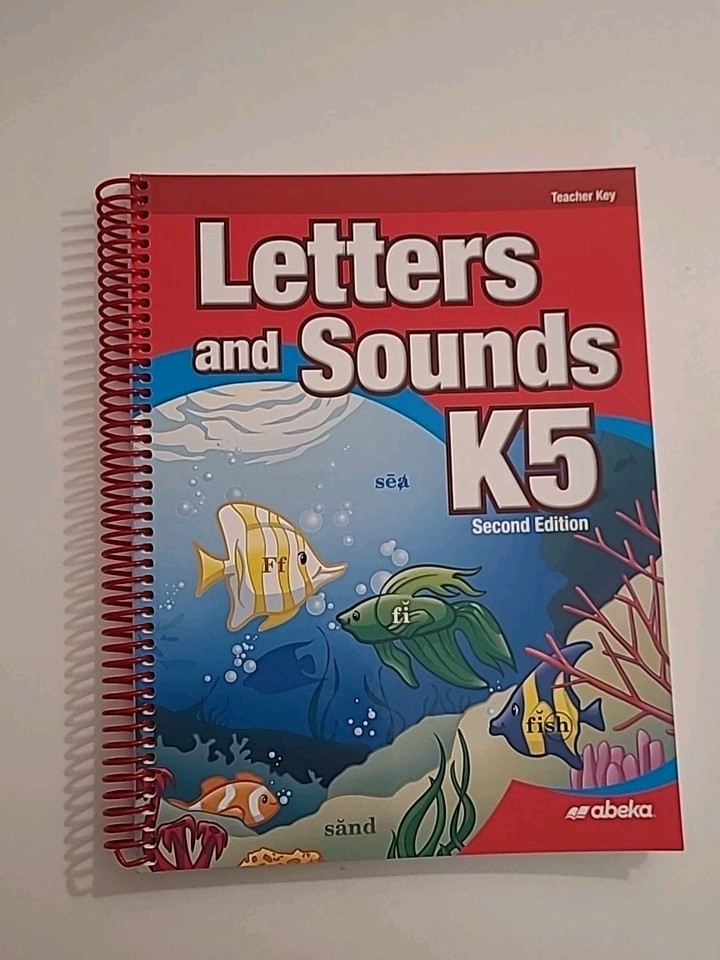 Abeka K5 Letters And Sounds, and Numbers Skills 2nd Edition Teacher Key ...