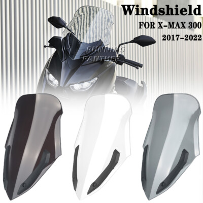 For Yamaha XMAX 300 2017-2022 Windshield Wind Deflectors WindScreen ...