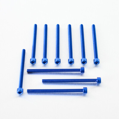 Aluminium Allen Bolt M6 x 1.00mm x 85mm x 10 PB685-10 Blue | Pro-Bolt ...