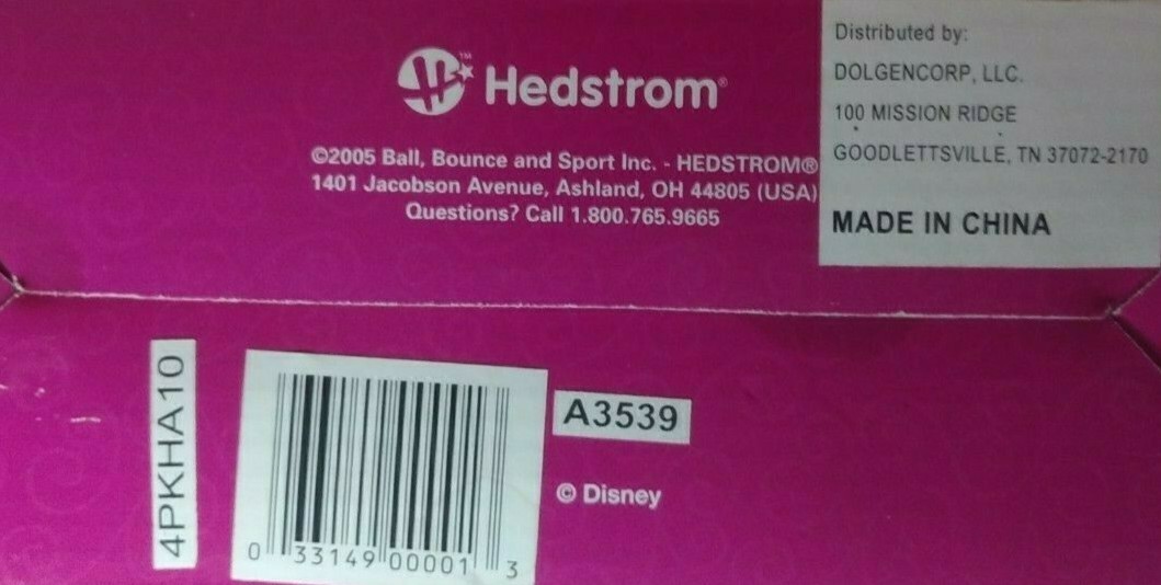 Disney-Princess Hopper Ball-15"-Hedstrom-bounce ball-handle-Purple-4 ...
