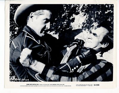 Riding With Buffalo Bill-Marshall Reed-Rick Vallin-8x10-B&W-Promo-Still ...