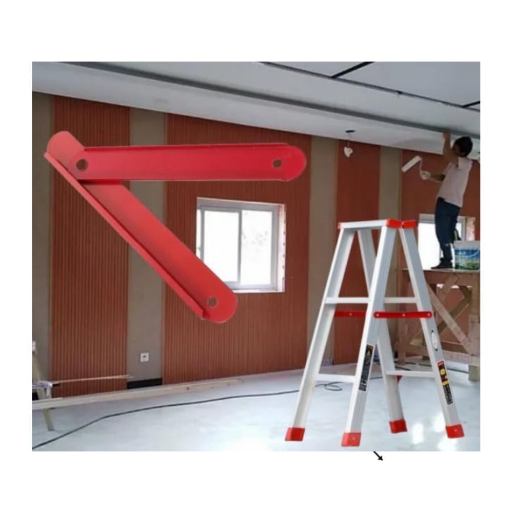 2pcs Red Step Ladder Kit Ladder Tie Hinge Ladder | eBay