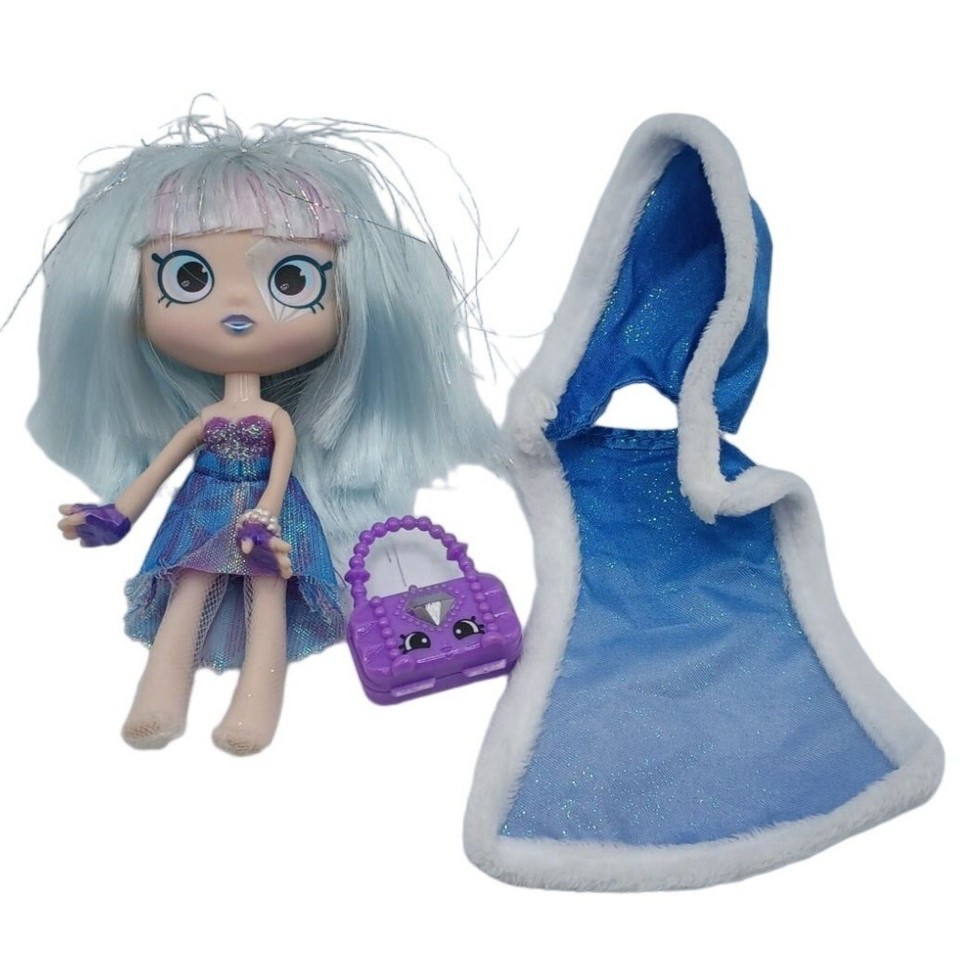 Shopkins Shoppies Doll Lot Gemma Stone Popette Bridie Marsha Mello ...