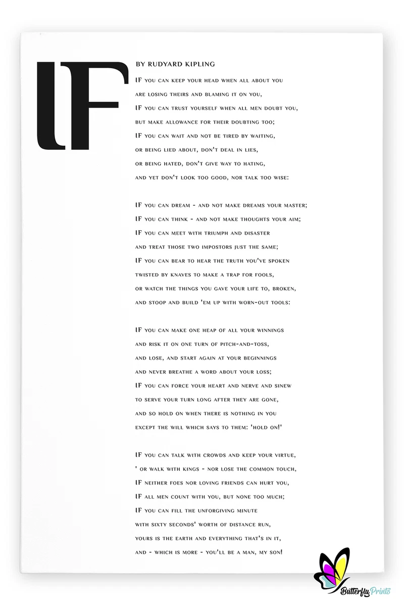 If Rudyard Kipling Words Online | emergencydentistry.com