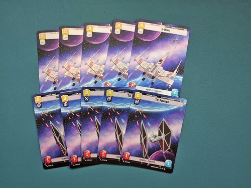 X-Wing TIE Fighter *FOIL* Tokens - Star Wars Unlimited Double-Sided ...