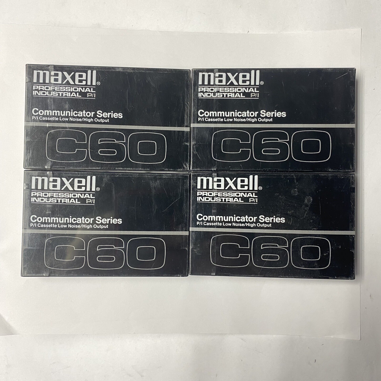Maxell Professional Industrial Communicator Series C60 Cassette Tapes ...