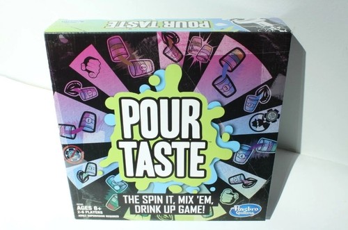 Pour Taste Board Game - The Spin It Mix Em Drink Up Party Game - OPEN ...