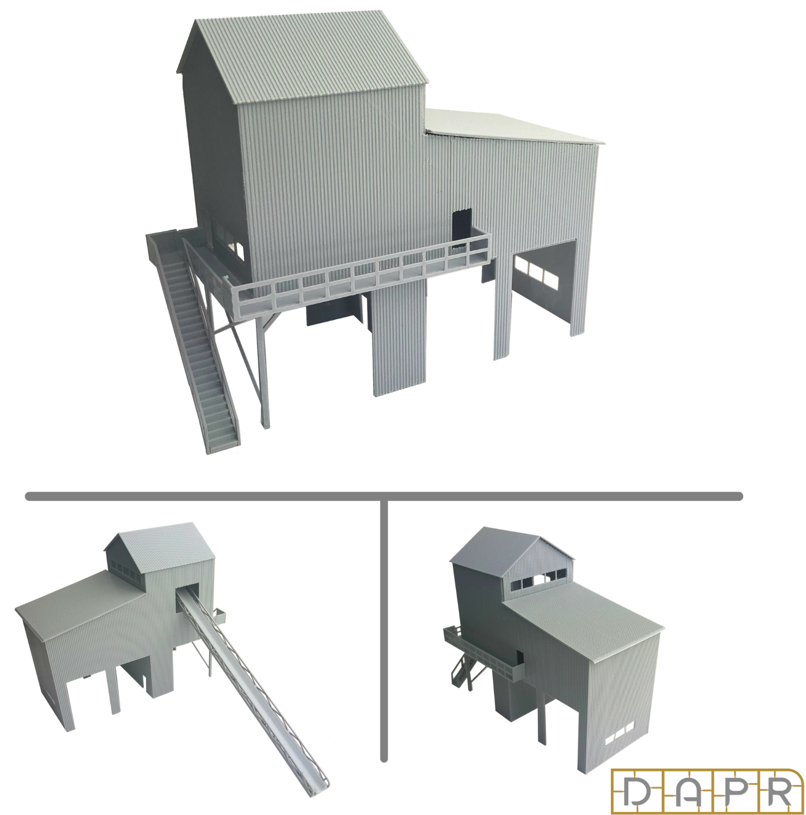 DAPR-N Gauge Model Railway Scenery Building Kit - Mining Quarry ...