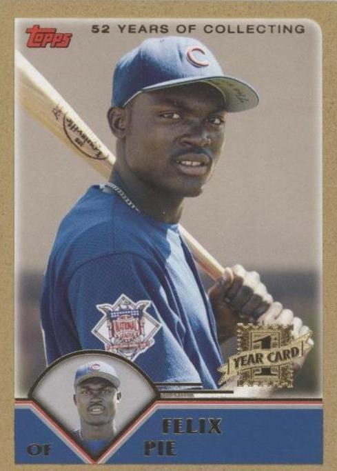 2003 Topps Traded & Rookies - Felix Pie #T167 Gold /2003 (RC) for sale ...