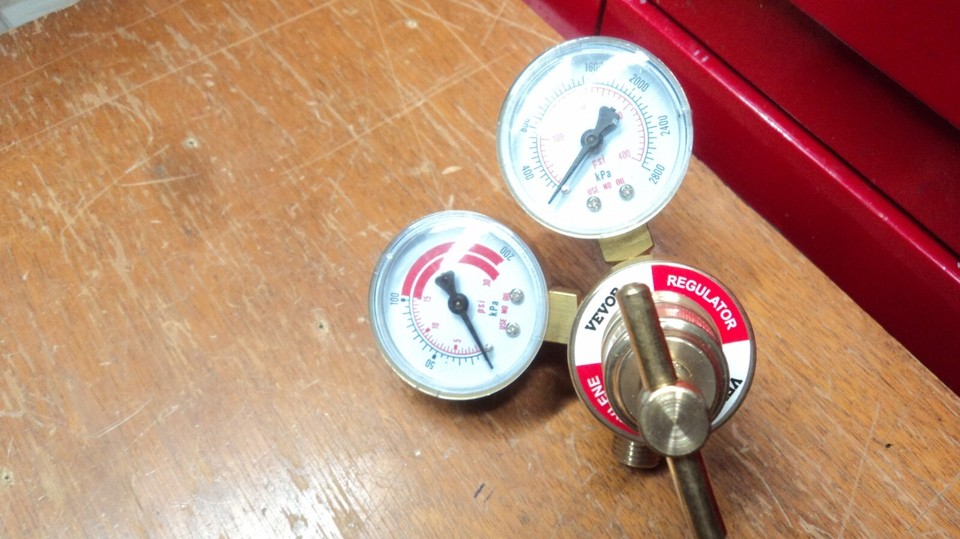 Plumber's torch , air/acetylene Prestolite style with regulator... | eBay
