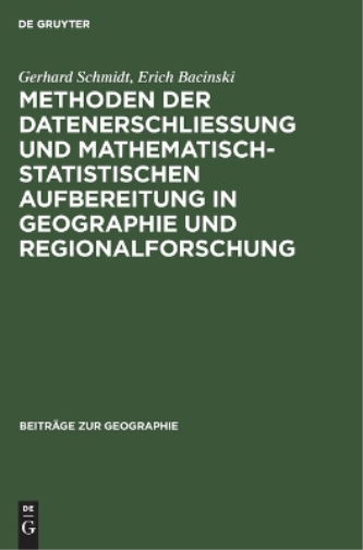 Erich Bacinski Methoden Der Datenerschlie ung Und Mathematisch-Stati ...