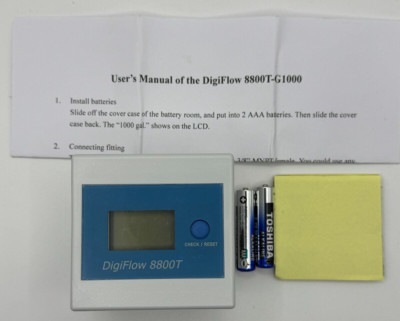 Body Glove DigiFlow 8800T digital water flow meter monitor gallon programable | eBay