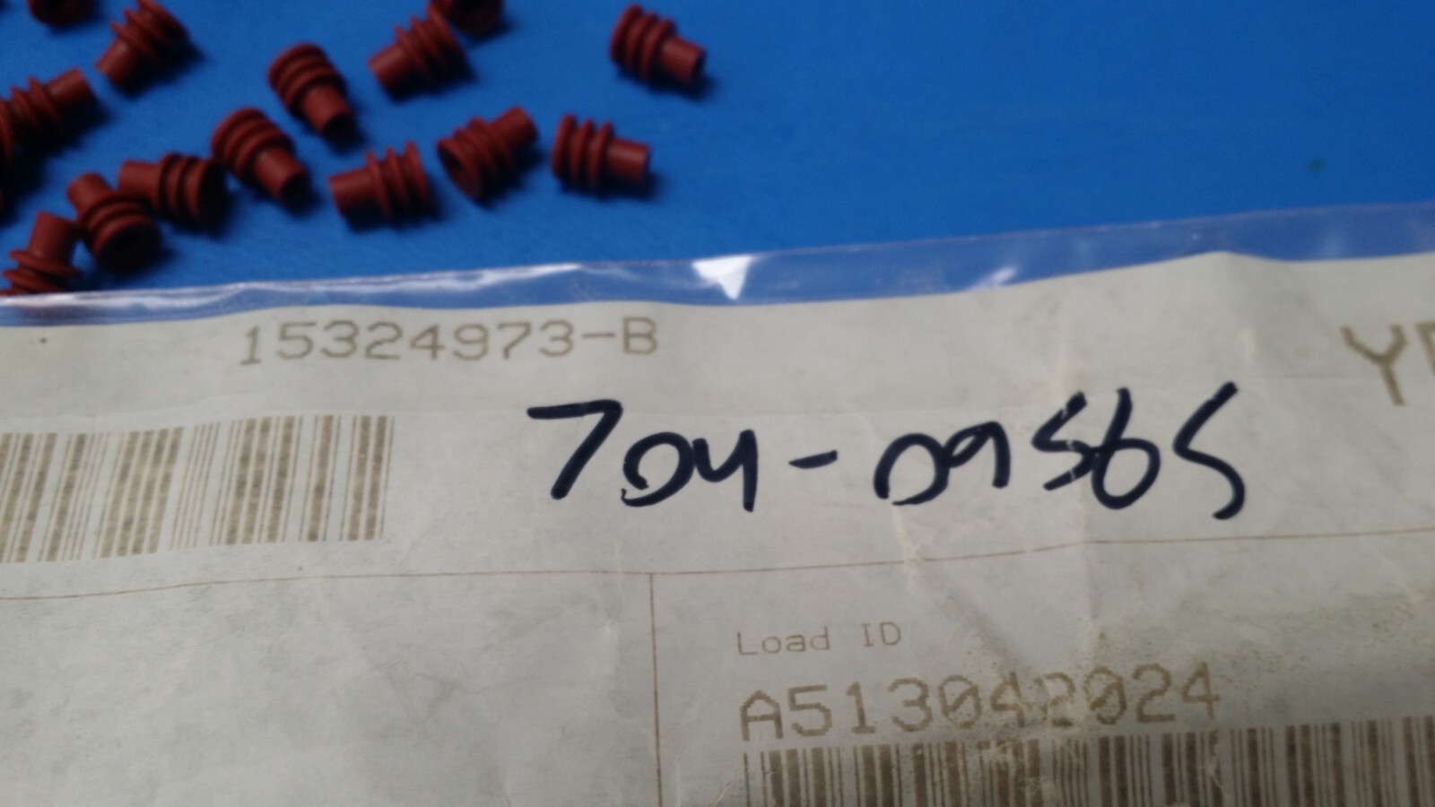 (25 PCS) 15324973 Delphi Dark Red Individual Loose Cable Seal | eBay