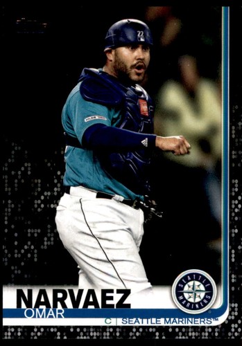 2019 Topps Update Black Omar Narvaez 18/67 Seattle Mariners | eBay