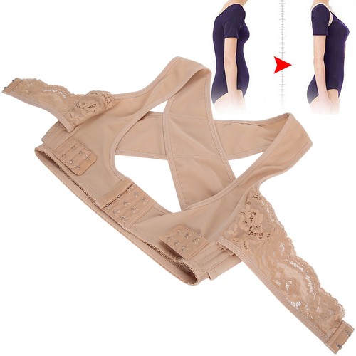 Lace Chest Brace Women Back Corrector Shapewear Breathable Bra Support ...