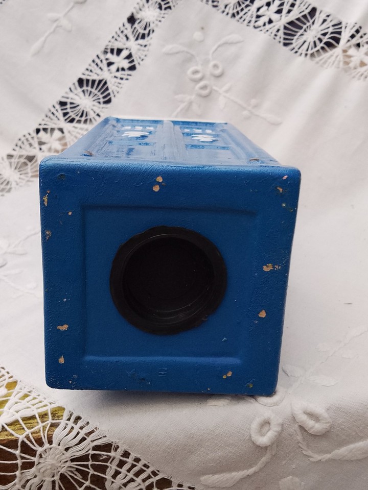 Vintage 1970's Ceramic Police Telephone Box Tardis Money Box Hand ...