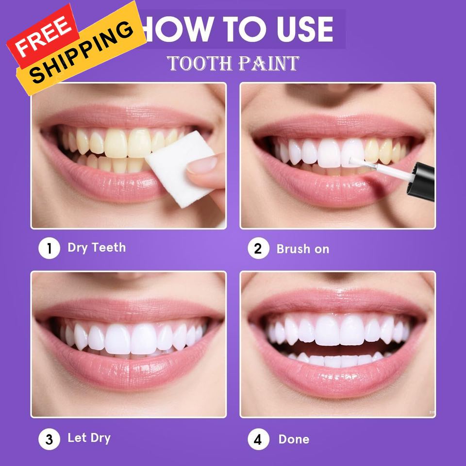 White Tooth Paint, Instant Bright Teeth Paint WHITE TOOTH PAINT | eBay