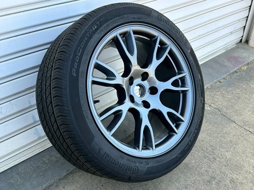 1 REAR 2023 Tesla Model S Long Range Plaid 19" Tempest Wheels Tire ...