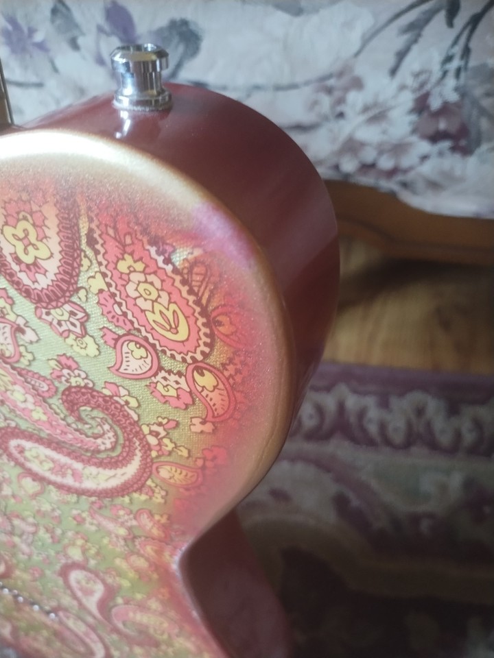 2004 Crook Aged Pink Paisley 1968 Fender Telecaster | eBay