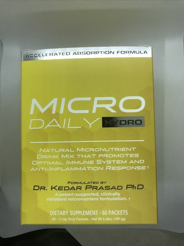 Engage Global Micro Daily Hydro - 60 Stick Packets Per Box - New ...