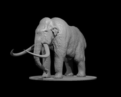 Mammoth Monster Manual 28mm Scale DND D&D Tabletop Mini | eBay