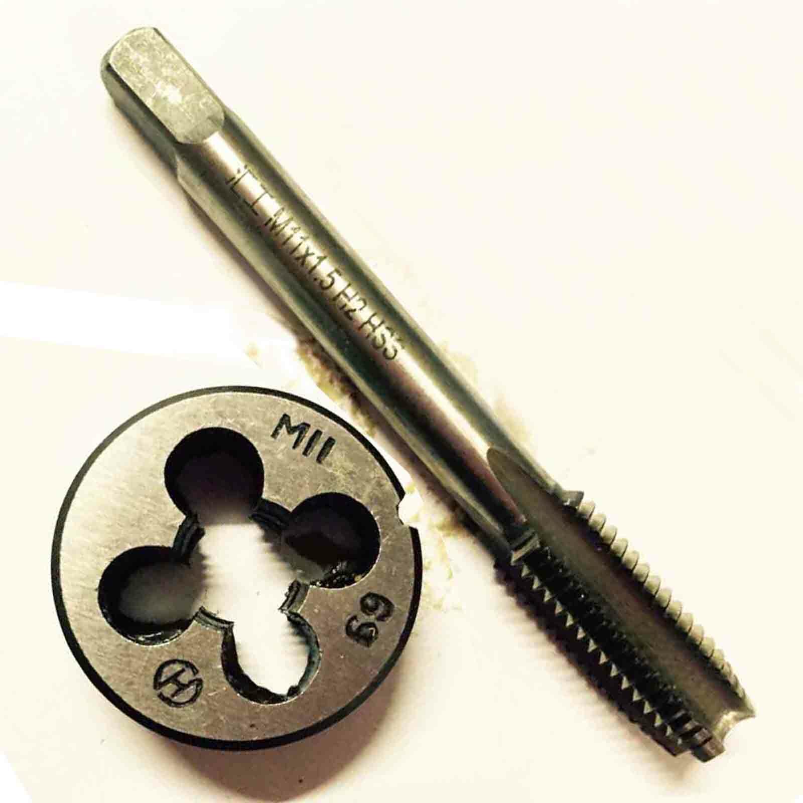 HSS M11 x 1.0 mm Right Hand Tap and Die Metric Thread 1set | eBay