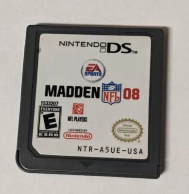 Madden NFL 08 [Nintendo DS - NTR-A5UE-USA] | eBay