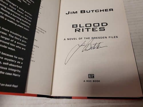 Blood Rites by Jim Butcher (2010, Hardcover) for sale online | eBay