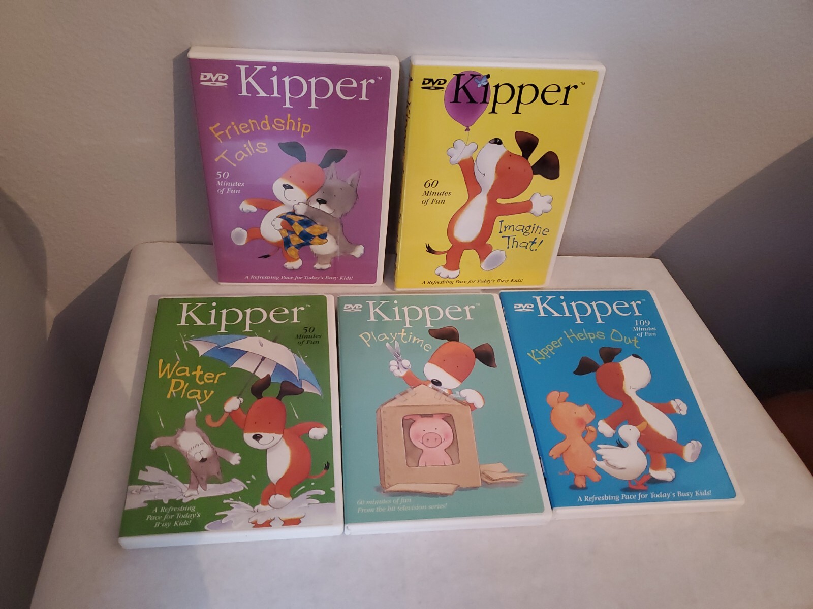 Kipper DVD Lot Of 5 Water Play, Imagine | Grelly USA