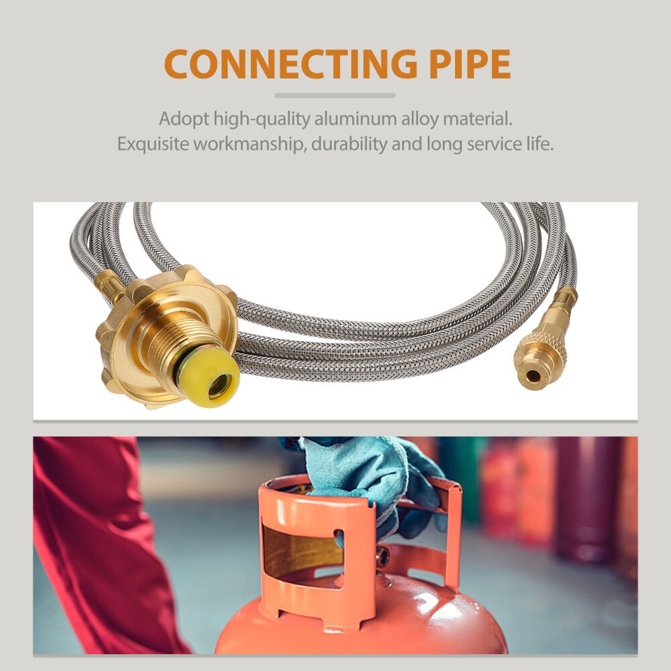 Propane Hose Grill Stove Gas Hose Outdoor Gas Pipe Propane Regulator ...