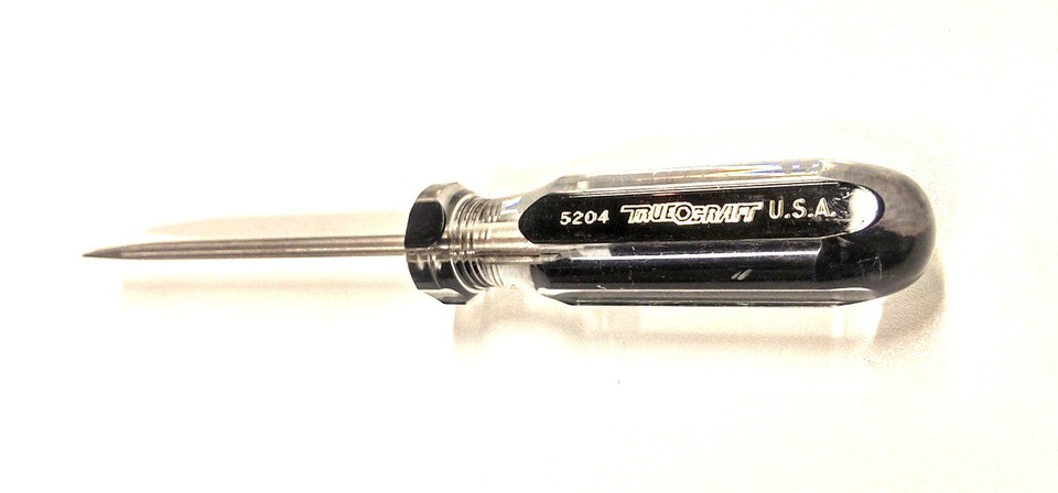 True Craft 5204 3/16" x 4" Cabinet Screwdriver #5204 *Made in the USA ...