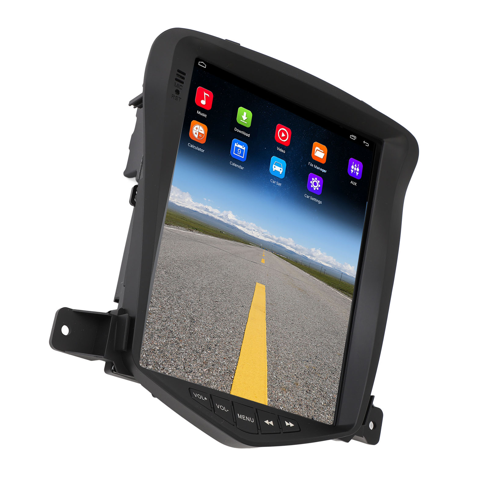 ZZ1 Car Stereo 9.7 Inch HD Touch Screen For 12 GPS Navigation Wireless ...